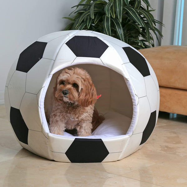 Soccer - Sport Ball Pet Bed - Small - Maccabi Art